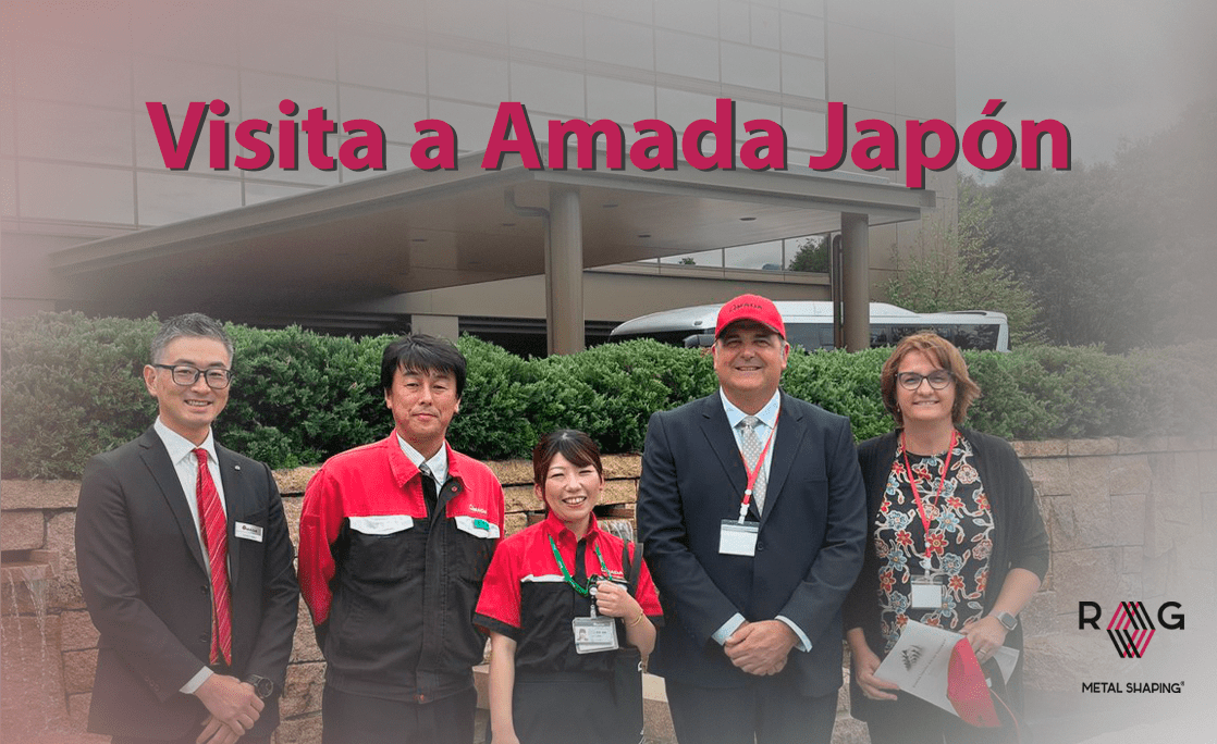 Visita a Amada Japón • R&G Metal Shaping