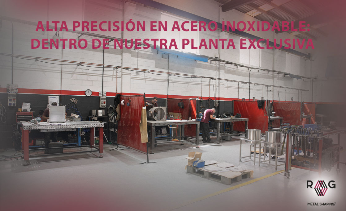 Inside our stainless steel plant - R&G Metal Shaping